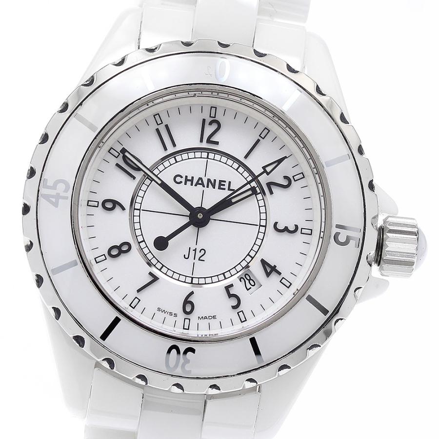 CHANEL（シャネル） CHANEL H0968 J12 33mm 白セラミック クォーツ レディース _890460 : CLOSER ...