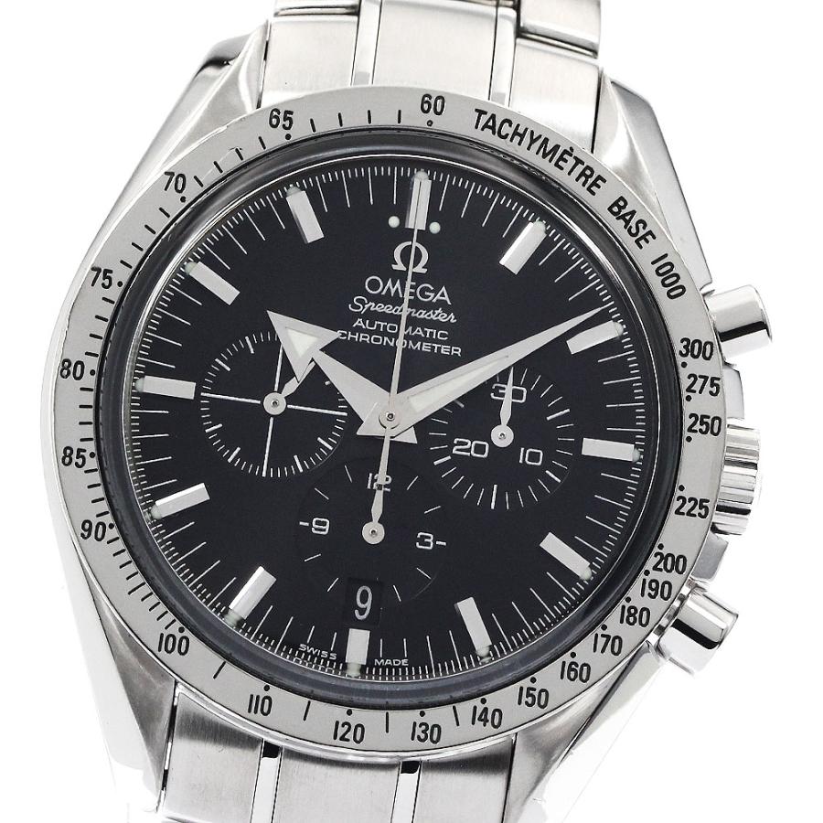 OMEGA オメガ 3551.50 スピードマスター ブロードアロー クロノグラフ 自動巻き メンズ _890771 : CLOSER ...