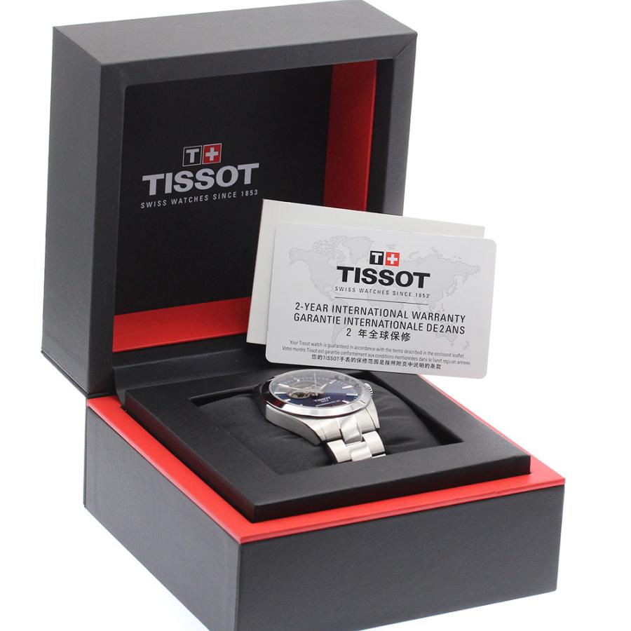 TISSOT ティソ T127.407.11.041.01 ジェントルマン パワーマティック80 オープンハート 自動巻き メンズ 美品 内箱・保証書付き_891227 : CLOSER ...