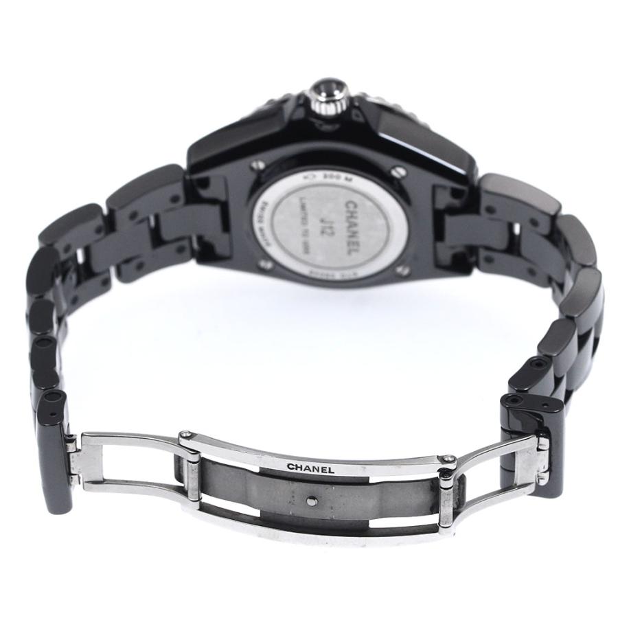 CHANEL（シャネル） CHANEL H7121 J12 エレクトロ ブラックセラミック 限定1255本 クォーツ レディース ...