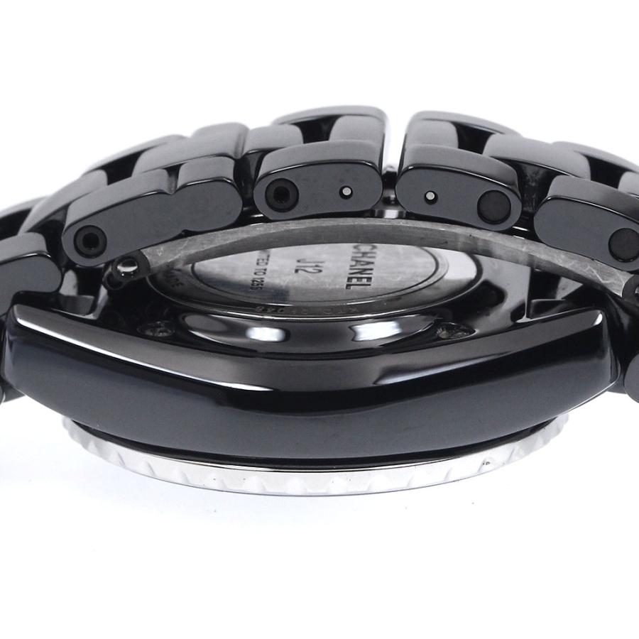 CHANEL（シャネル） CHANEL H7121 J12 エレクトロ ブラックセラミック 限定1255本 クォーツ レディース ...