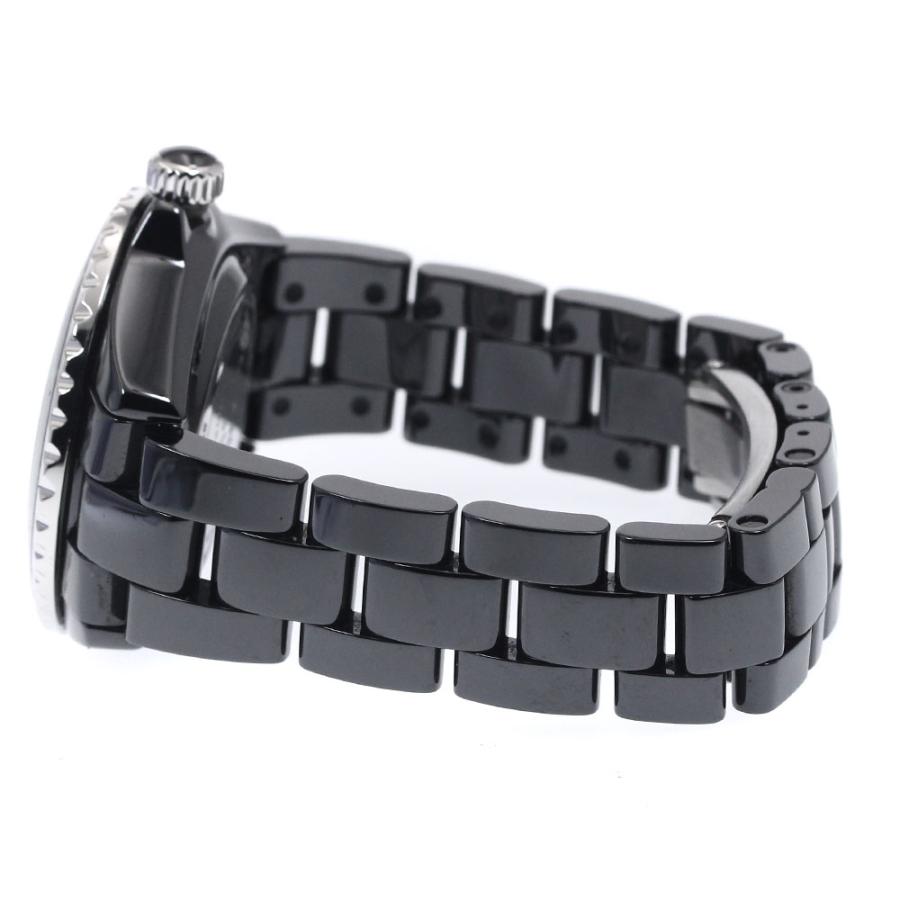 CHANEL（シャネル） CHANEL H7121 J12 エレクトロ ブラックセラミック 限定1255本 クォーツ レディース ...