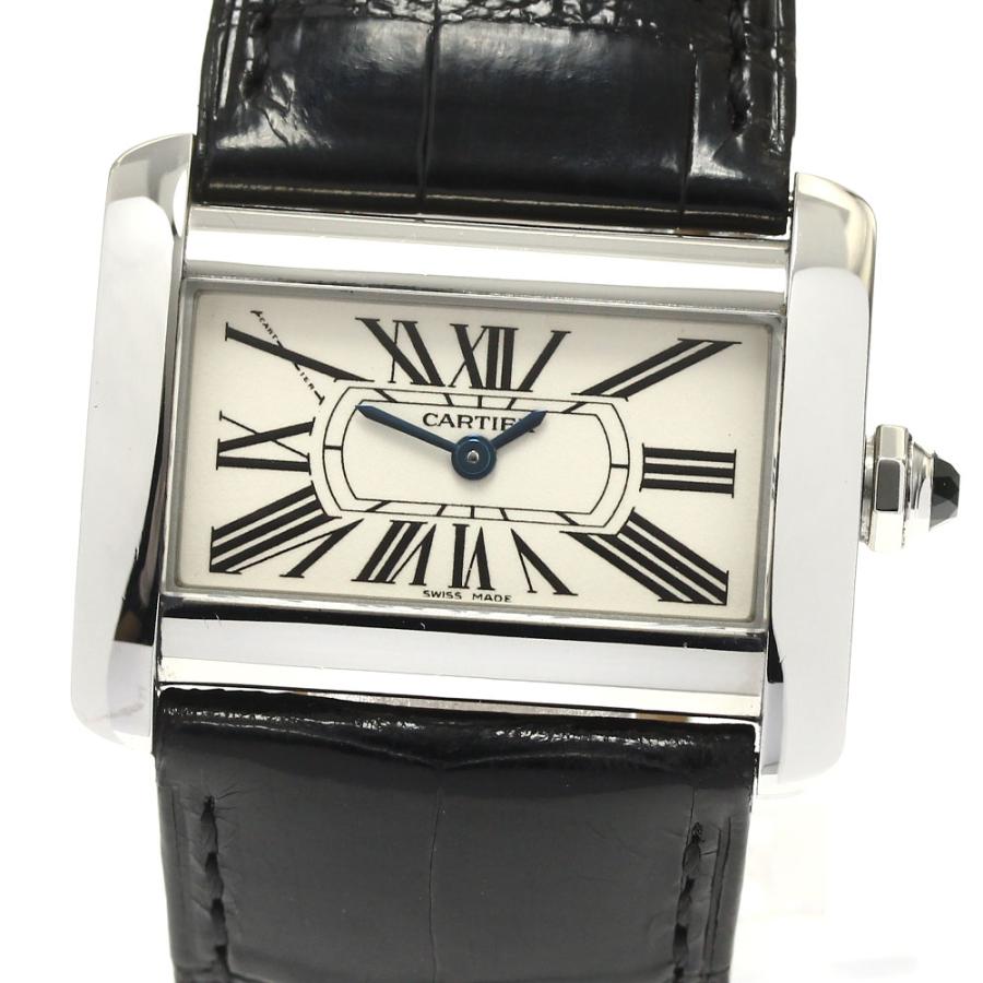 Cartier カルティエ CARTIER W6300255 ミニタンクディバン クォーツ レディース _891756 : CLOSER Yahoo!ショップ - 通販 - Yahoo!ショッピング