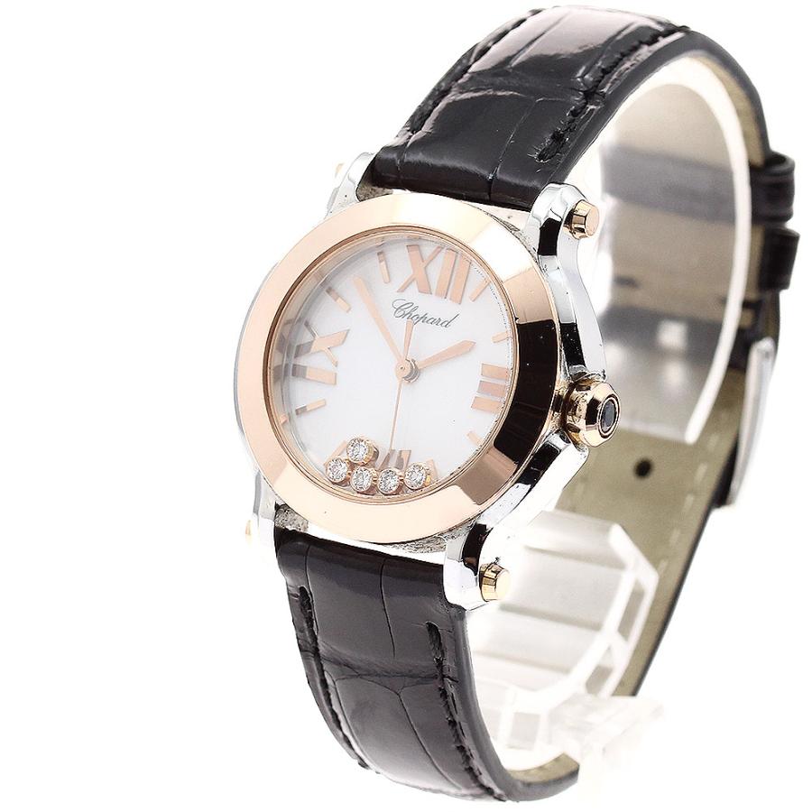 Chopard ショパール ハッピースポーツ 5Pダイヤ クォーツ メンズ 箱・保証書付き_894227 : CLOSER Yahoo!ショップ - 通販 - Yahoo!ショッピング