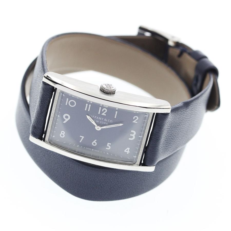 TIFFANY&Co.（ティファニー） TIFFANY&Co. 34677344 イーストウエスト ミニ クォーツ レディース 美品 ...