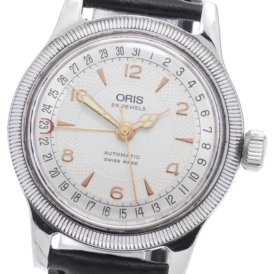 ORIS オリス 7463B ポインターデイト ビッグクラウン 自動巻き メンズ _895165 : CLOSER Yahoo!ショップ - 通販 - Yahoo!ショッピング