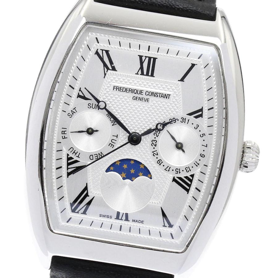 FREDERIQUE CONSTANT フレデリック・コンスタント FC260X4T5/6 クラシック アールデコ デイデイト ムーンフェイズ クォーツ メンズ _895177 ...