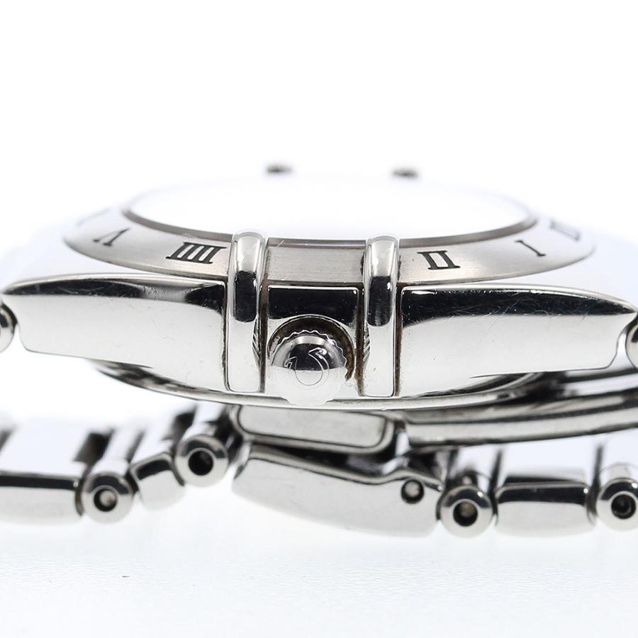 OMEGA オメガ 1561.71 コンステレーション ミニ マイチョイス ホワイトシェルダイアル クォーツ レディース 保証書付き_895982 : CLOSER Yahoo!ショップ ...