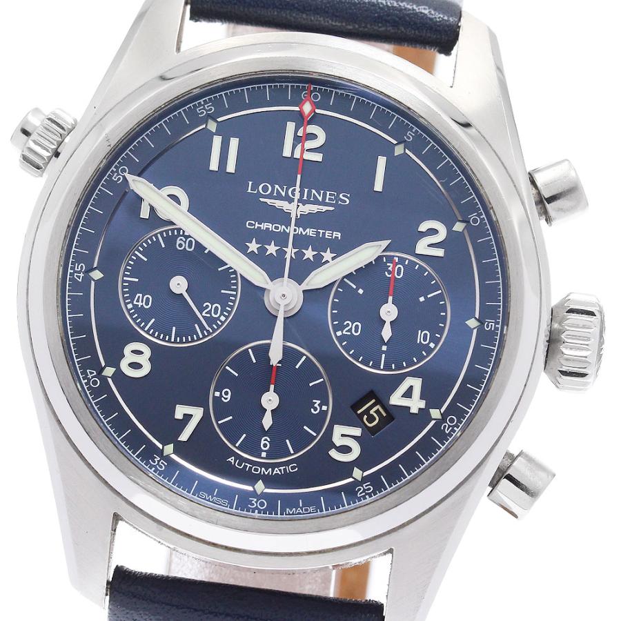 LONGINES ロンジン L3.820.4 スピリット クロノグラフ 自動巻き メンズ _895998 : CLOSER Yahoo!ショップ - 通販 - Yahoo!ショッピング