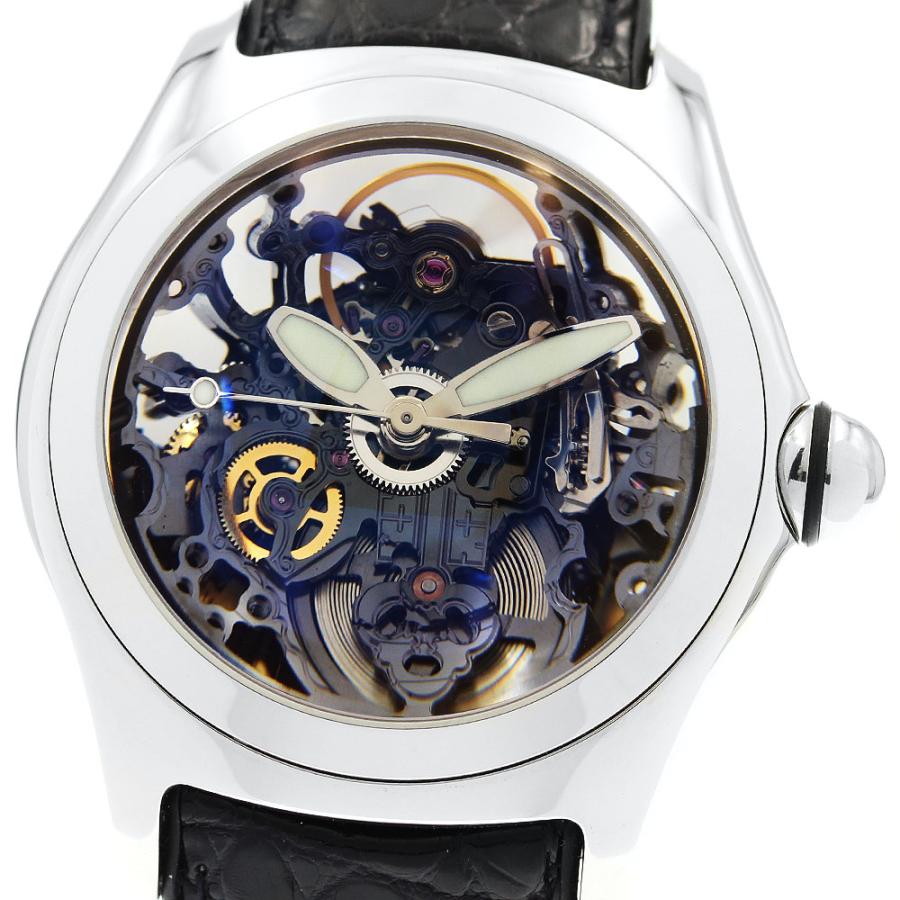 CORUM コルム 082.150.20 バブル スケルトン 自動巻き メンズ 良品 _896021 : CLOSER Yahoo!ショップ - 通販 - Yahoo!ショッピング