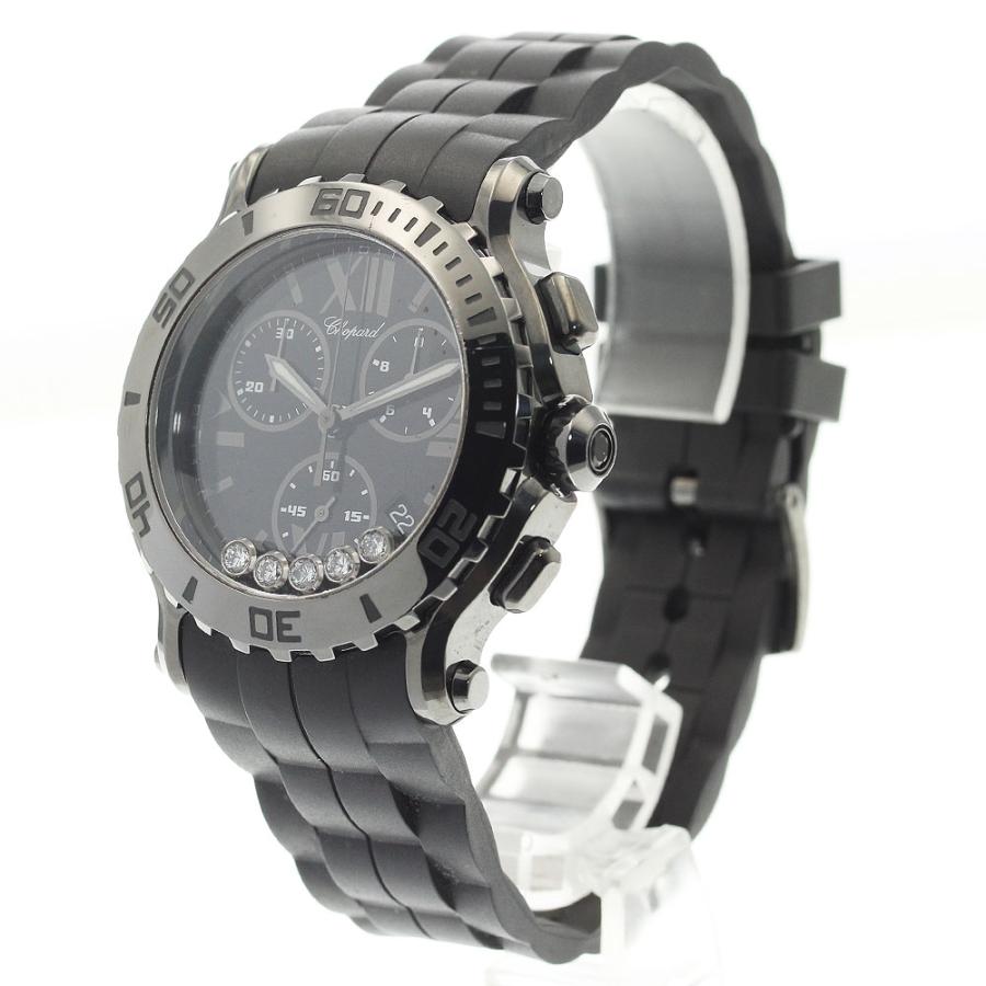 Chopard ショパール 8499 ハッピースポーツ クロノグラフ 5Pダイヤ クォーツ メンズ _896106 : CLOSER Yahoo!ショップ - 通販 - Yahoo!ショッピング