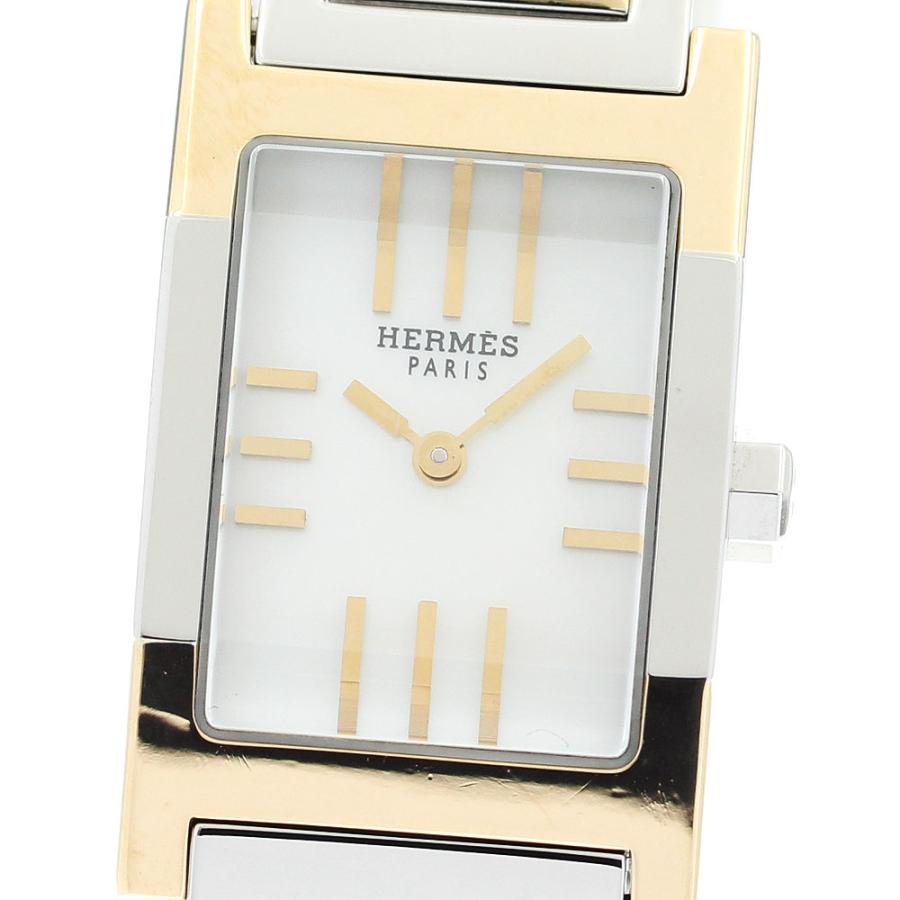 HERMES エルメス TA1.220 タンデム クォーツ レディース 良品 _896173 : CLOSER Yahoo!ショップ - 通販 - Yahoo!ショッピング