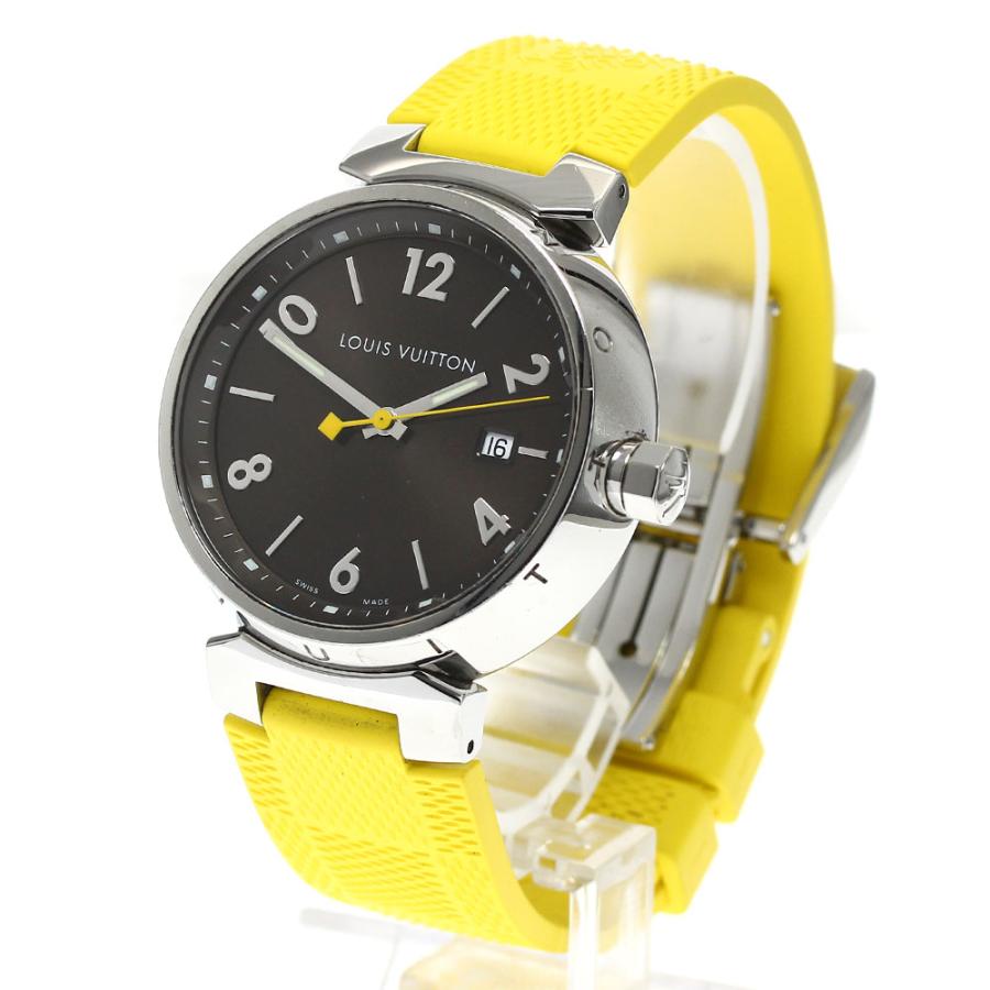 LOUIS VUITTON（ルイ・ヴィトン） LOUIS VUITTON Q1111 タンブール デイト クォーツ メンズ _896226 ...