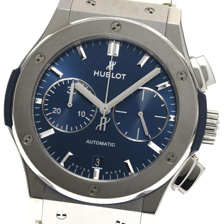 HUBLOT ウブロ 521.NX.7170.LR クラシックフュージョン デイト クロノグラフ 自動巻き メンズ 保証書付き_896305 ...