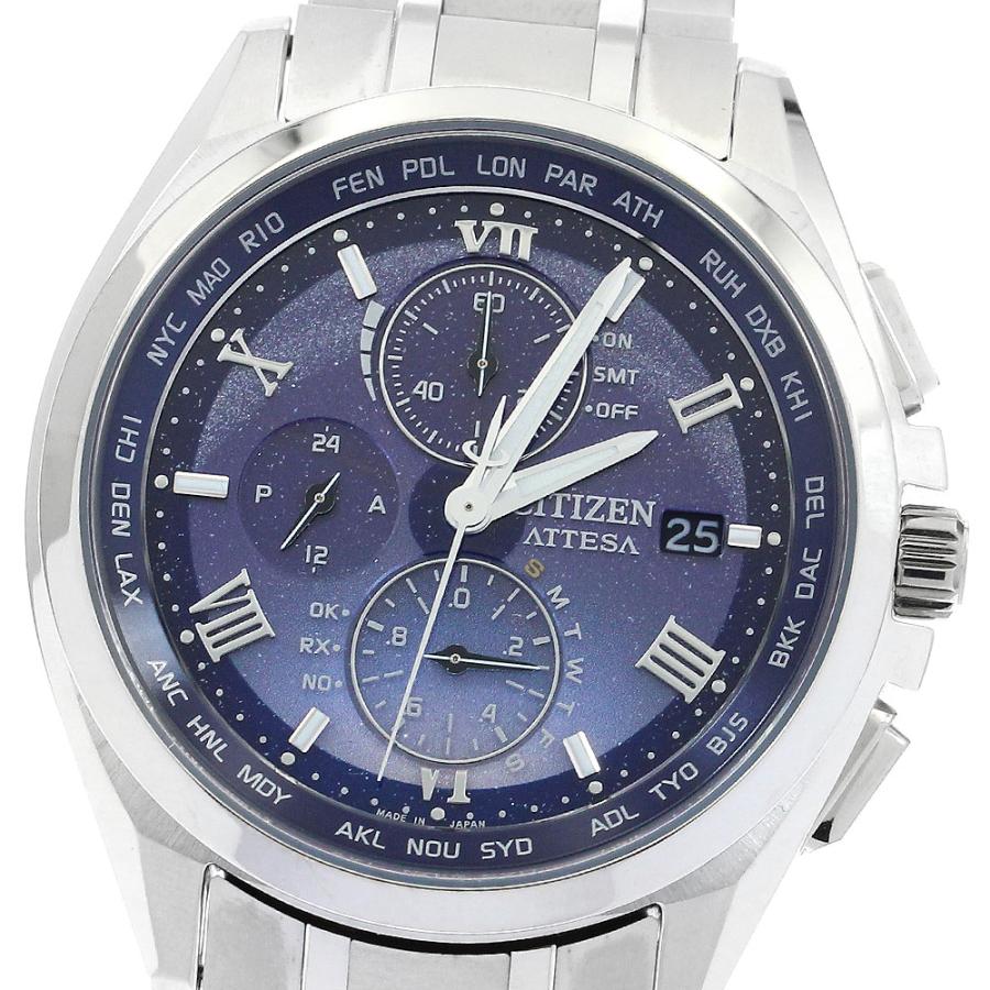 CITIZEN シチズン AT8240-66L/H800-A1CDW06 アテッサ DEAR Collection 世界限定1,700本 ソーラー電波 メンズ 良品 内箱・保証書付き ...