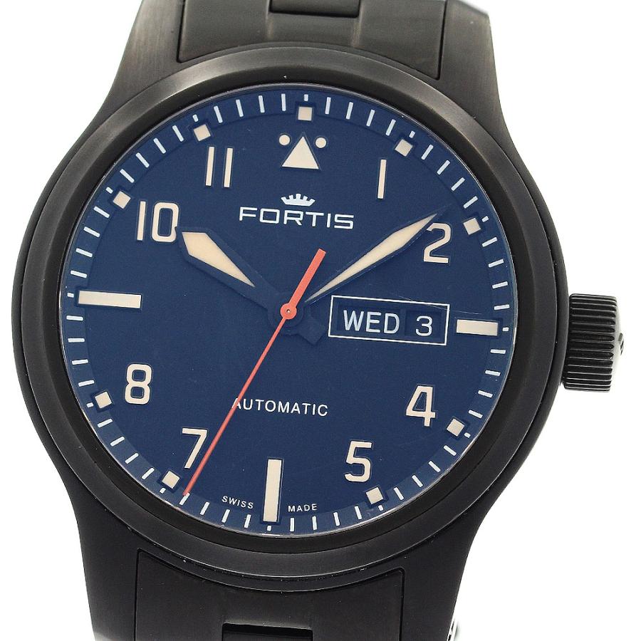 FORTIS フォルティス 655.18.158 フリーガー デイデイト 自動巻き メンズ 良品 _897296 : CLOSER Yahoo!ショップ - 通販 - Yahoo!ショッピング