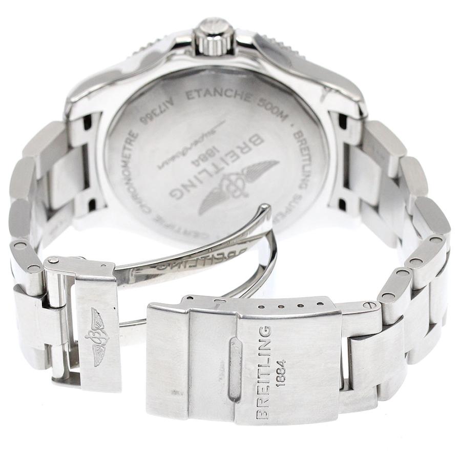 ブライトリング BREITLING A17366 スーパーオーシャン 42 デイト 自動巻き メンズ 保証書付き_898731 ...