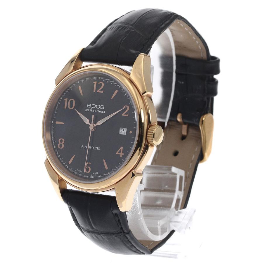 エポス EPOS 3372 デイト 自動巻き メンズ _899194 : CLOSER Yahoo!ショップ - 通販 - Yahoo!ショッピング