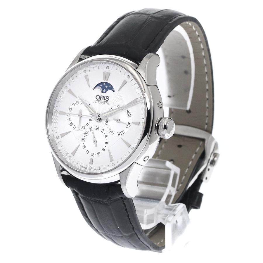 ORIS オリス 7592 アートリエ コンプリケーション ムーンフェイズ 自動巻き メンズ 美品 _899224 : CLOSER Yahoo!ショップ - 通販 - Yahoo!ショッピング