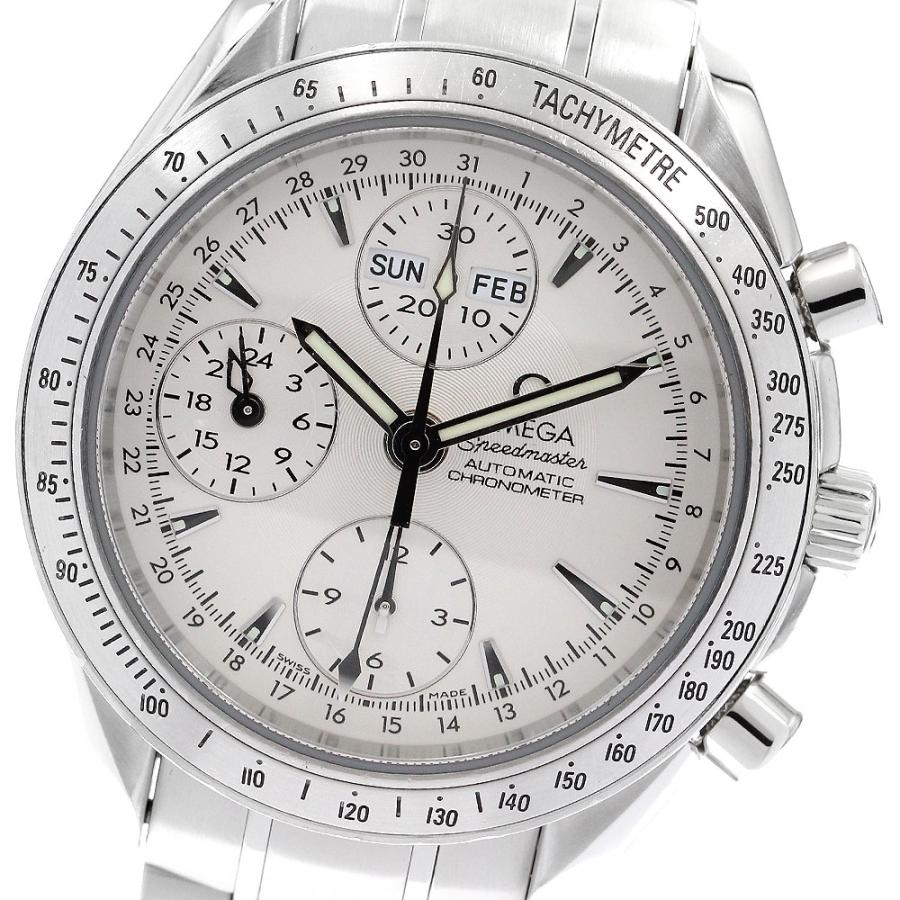 OMEGA オメガ 3221.30 スピードマスター トリプルカレンダー クロノグラフ 自動巻き メンズ _899603 : CLOSER ...