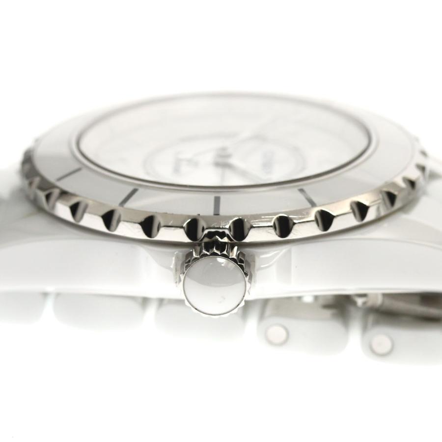 CHANEL（シャネル） ベルト訳あり CHANEL H3443 J12 ホワイトファントム 自動巻き メンズ 保証書付き_899925 ...
