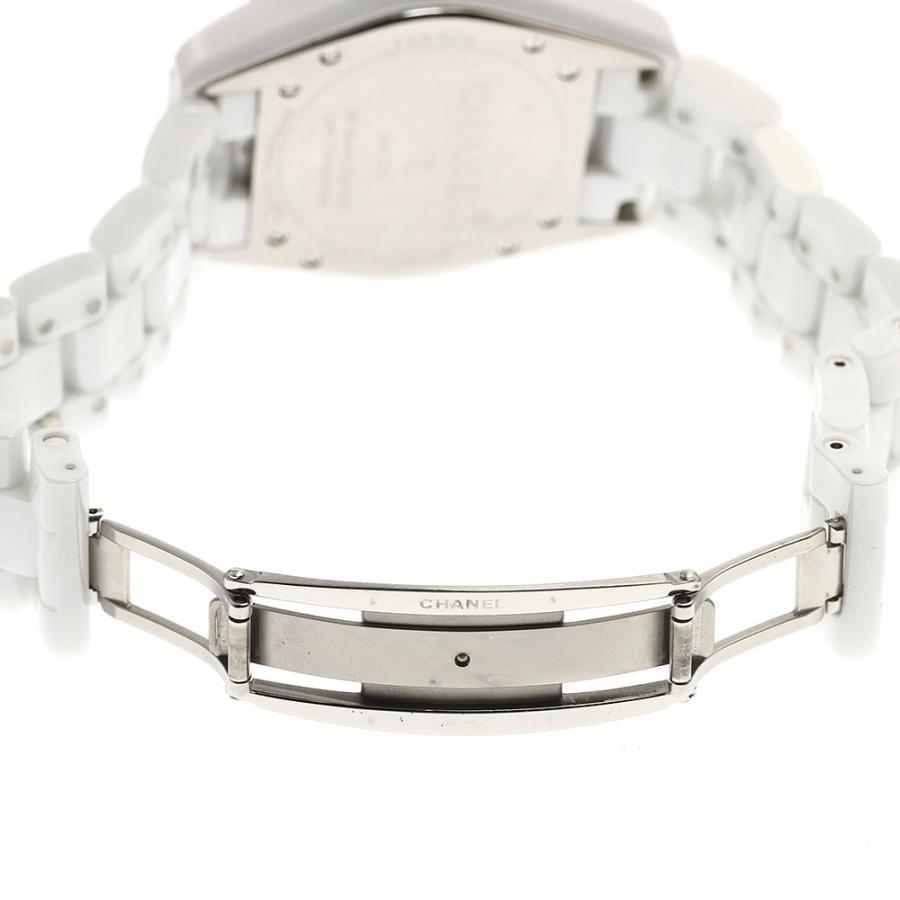 CHANEL（シャネル） ベルト訳あり CHANEL H3443 J12 ホワイトファントム 自動巻き メンズ 保証書付き_899925 ...