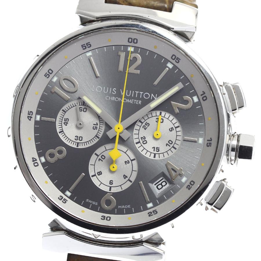LOUIS VUITTON ベルト訳あり ルイ・ヴィトン Q1140 タンブール デイト クロノグラフ 自動巻き メンズ 保証書付き_900457 : CLOSER Yahoo!ショップ ...