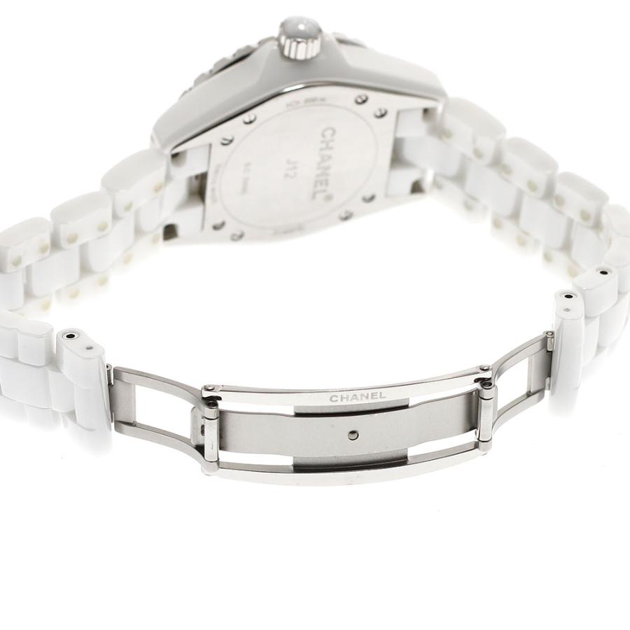 CHANEL（シャネル） CHANEL H0968 J12 33mm 白セラミック デイト クォーツ レディース _902452 ...