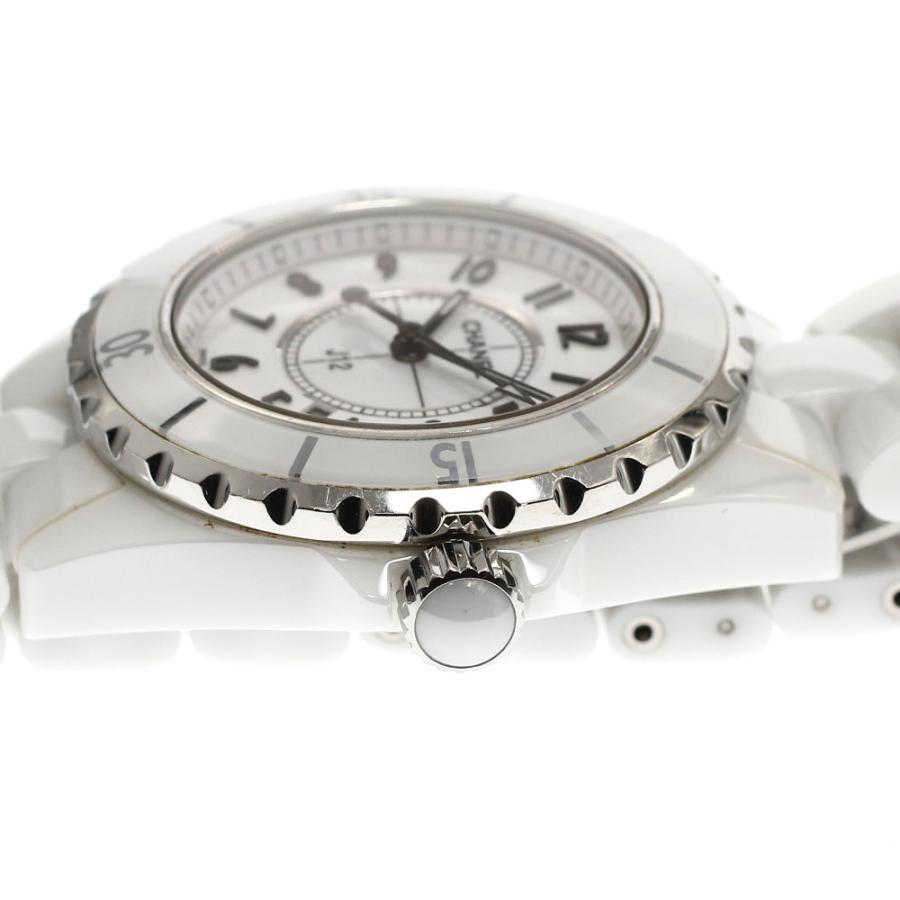 CHANEL（シャネル） CHANEL H0968 J12 33mm 白セラミック デイト クォーツ レディース _902452 ...