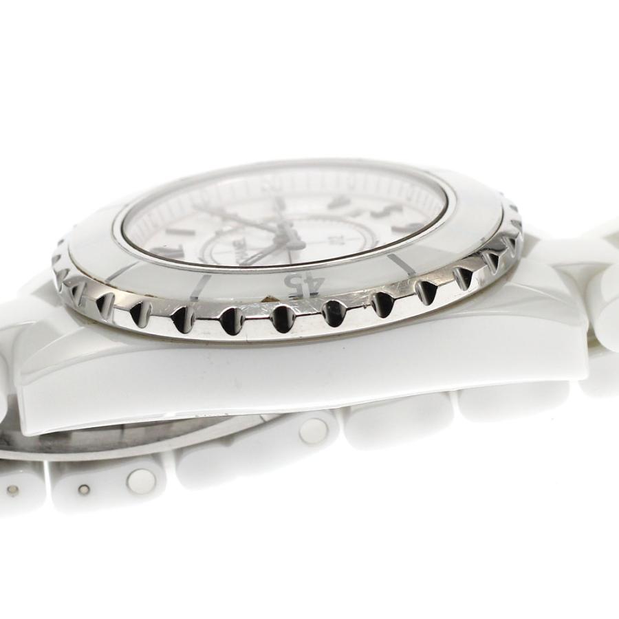 CHANEL（シャネル） CHANEL H0968 J12 33mm 白セラミック デイト クォーツ レディース _902452 ...