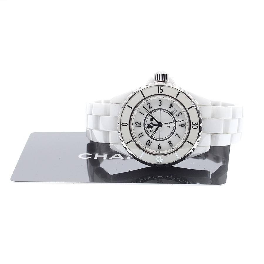 CHANEL（シャネル） CHANEL H0968 J12 33mm 白セラミック クォーツ レディース 保証書付き_902919 ...