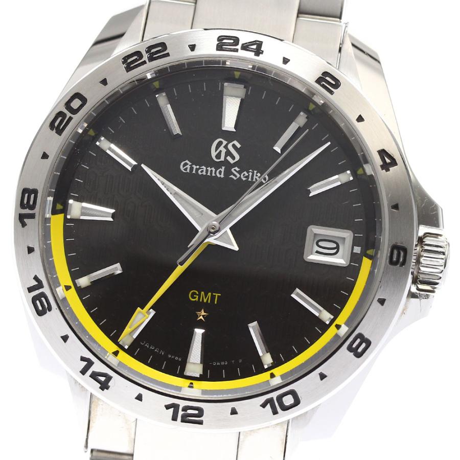 SEIKO セイコー SBGN001/9F86-0AA0 グランドセイコー キャリバー9F 25周年記念モデル 800本限定 GMT クォーツ ...