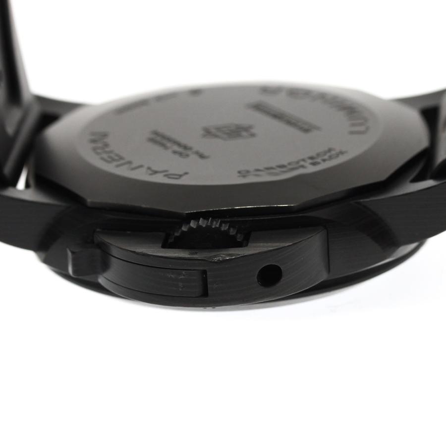 OFFICINE PANERAI パネライ PAM01661 ルミノール マリーナ カーボテック スモールセコンド デイト 自動巻き メンズ ...