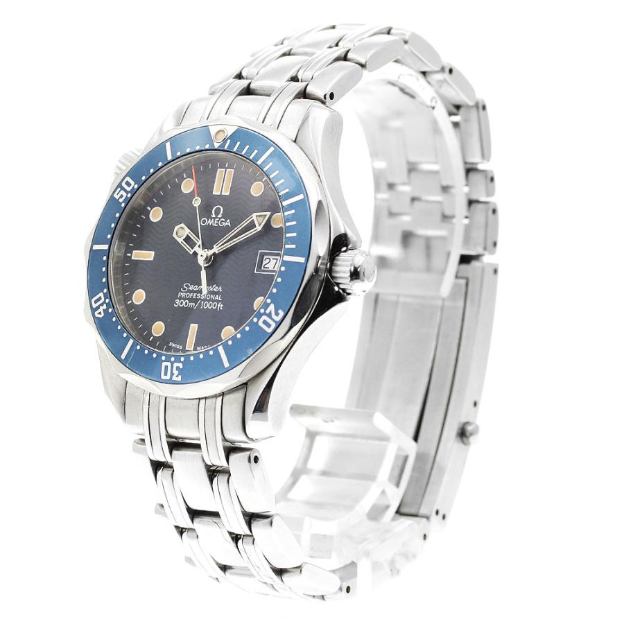 OMEGA オメガ 2561.80 シーマスター300 デイト クォーツ ボーイズ _910071 : CLOSER Yahoo!ショップ - 通販 - Yahoo!ショッピング