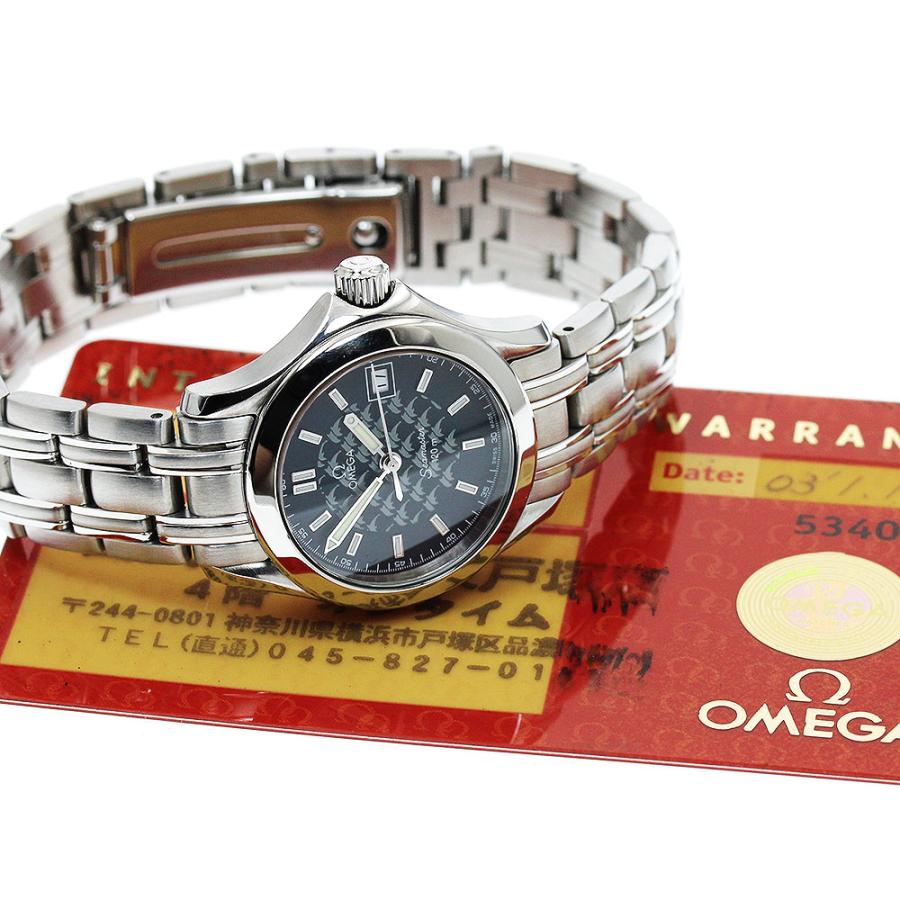 OMEGA（オメガ） OMEGA 2588.80 シーマスター120 ジャックマイヨール2002 デイト クォーツ レディース 良品 保証書 ...