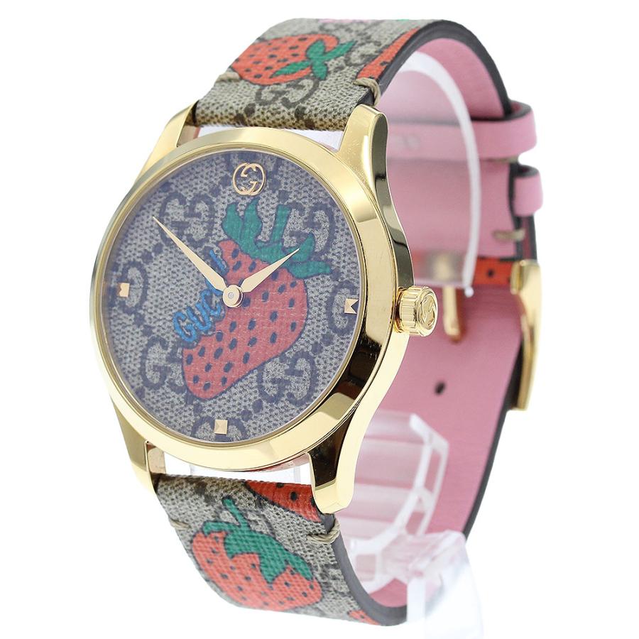 GUCCI グッチ 126.4/YA1264133 Gタイムレス クォーツ レディース 内箱・保証書付き_912550 : CLOSER ...