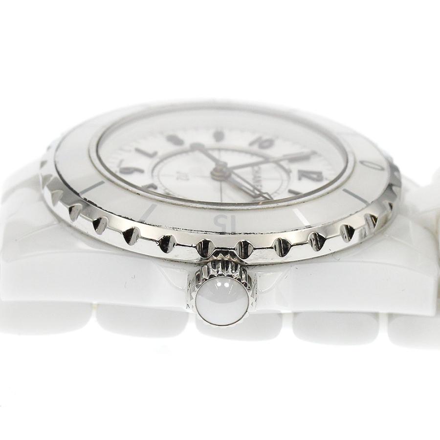 CHANEL（シャネル） CHANEL H0968 J12 33mm 白セラミック デイト クォーツ レディース _912784 ...