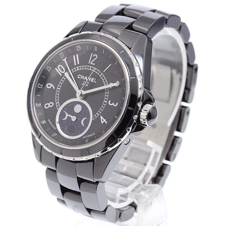 CHANEL（シャネル） CHANEL H3406 J12 ファーズドゥリュヌ ムーンフェイズ 自動巻き メンズ 保証書付き_913249 ...