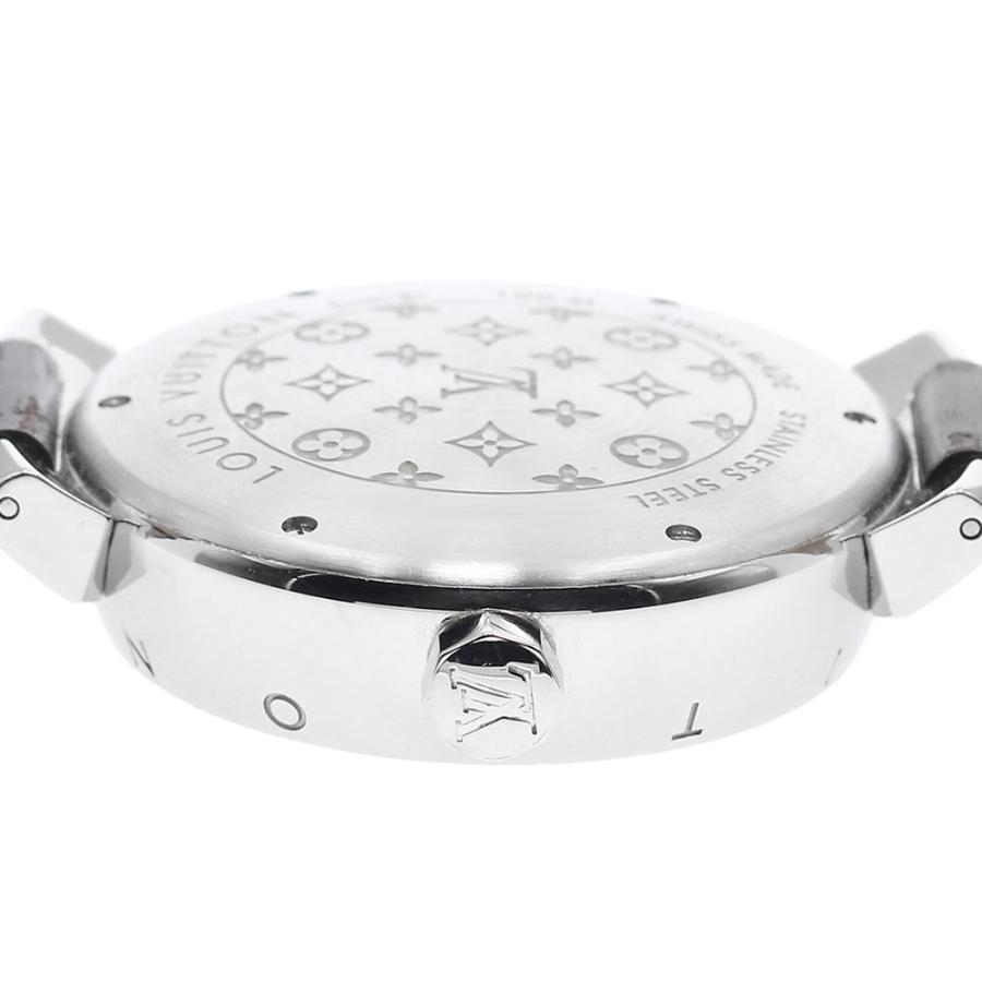 LOUIS VUITTON（ルイ・ヴィトン） LOUIS VUITTON Q1111 タンブール デイト クォーツ メンズ 箱・保証書付き ...