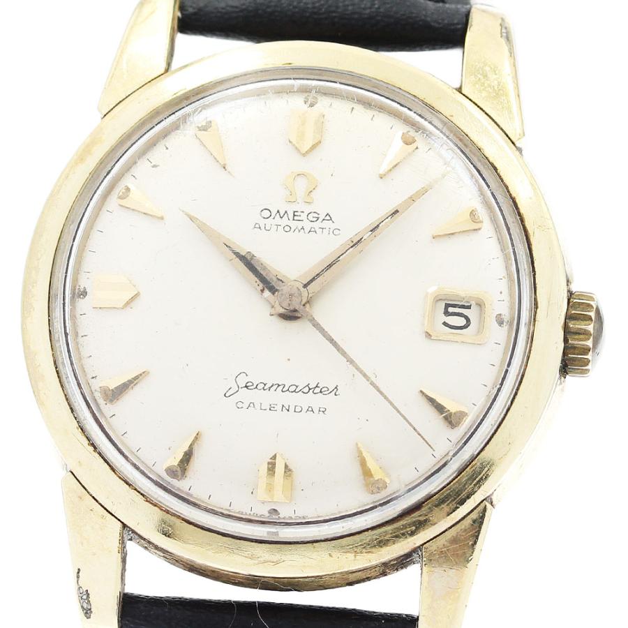 OMEGA（オメガ） 訳あり OMEGA 2849-11-SC シーマスター カレンダー Cal.503 自動巻き メンズ _913670 ...