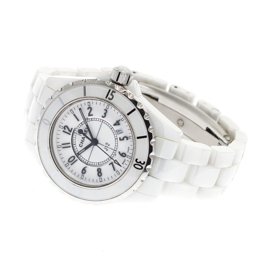 CHANEL（シャネル） CHANEL H0968 J12 33mm 白セラミック デイト クォーツ レディース _914612 ...