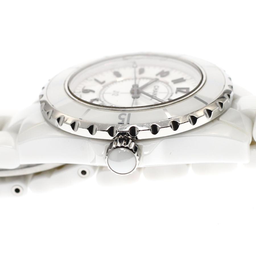 CHANEL（シャネル） CHANEL H0968 J12 33mm 白セラミック デイト クォーツ レディース _914612 ...