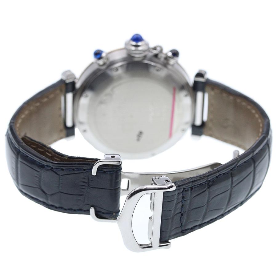 Cartier（カルティエ） CARTIER W31011H3 パシャ 38mm クロノグラフ YGベゼル クォーツ メンズ 箱・保証書付き ...