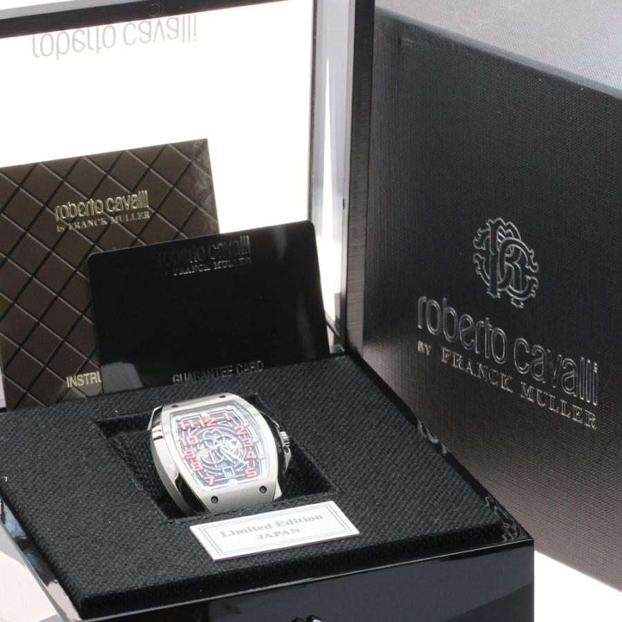 ロベルトカヴァリ Roberto Cavalli RV1G205P1011 by.フランクミュラー デイト 自動巻き メンズ 箱・保証書付き_919537 : CLOSER Yahoo ...