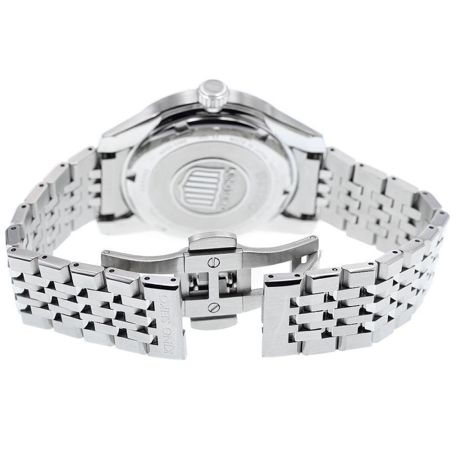 SEIKO セイコー SDKS015/6R55-00A0 キングセイコー 39MM 絹目模様 自動巻き メンズ 良品 箱・保証書付き ...