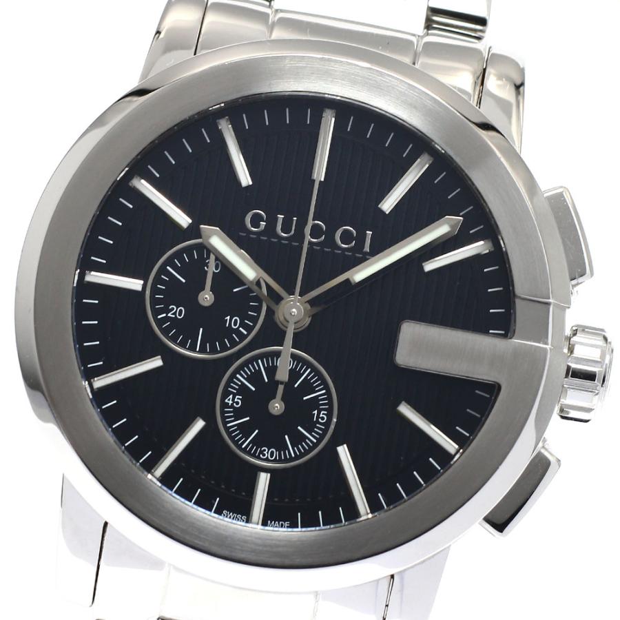GUCCI（グッチ） GUCCI 101.2/YA101204 Gクロノ クォーツ メンズ 内箱・保証書付き_922460 : CLOSER ...