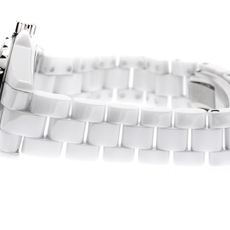 CHANEL（シャネル） CHANEL H2422 J12 33mm 白セラミック 8Pダイヤ クォーツ レディース 良品 保証書付き ...