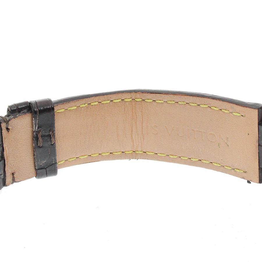 LOUIS VUITTON（ルイ・ヴィトン） LOUIS VUITTON Q1111 タンブール デイト クォーツ メンズ _923472 ...