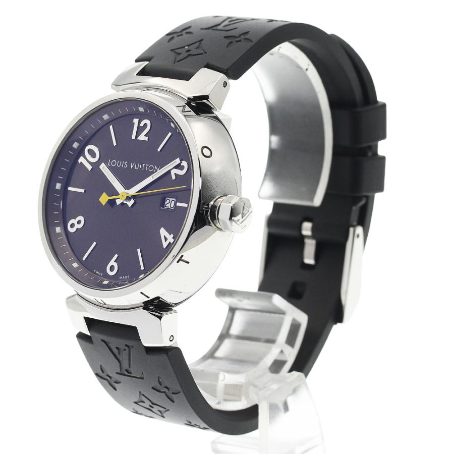 LOUIS VUITTON（ルイ・ヴィトン） LOUIS VUITTON Q1111 タンブール デイト クォーツ メンズ _931841 ...