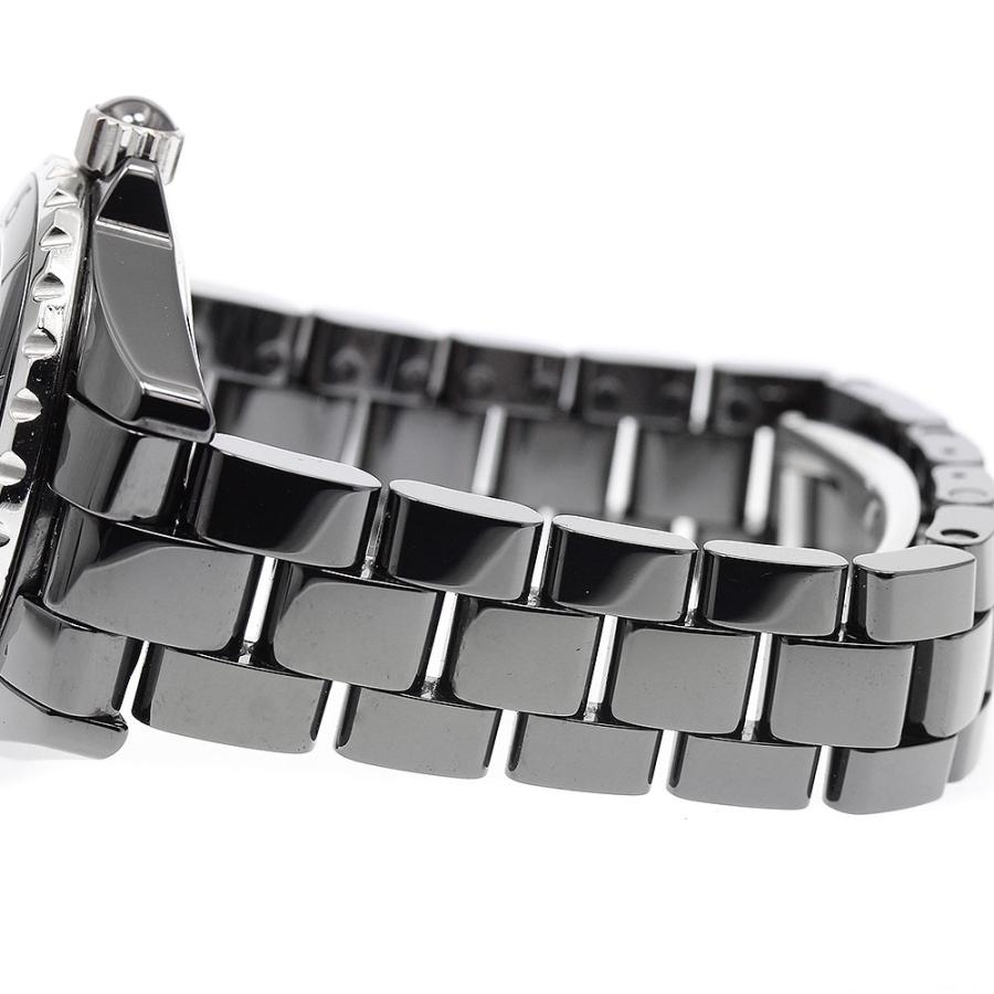 CHANEL（シャネル） CHANEL H1625 J12 黒セラミック 33mm 12Pダイヤ クォーツ レディース _932897 ...